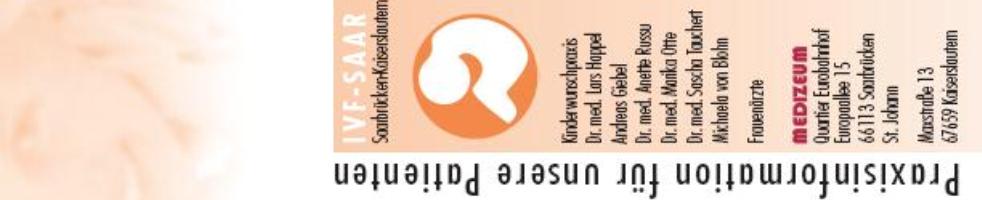 IVF-Saar - Praxisflyer